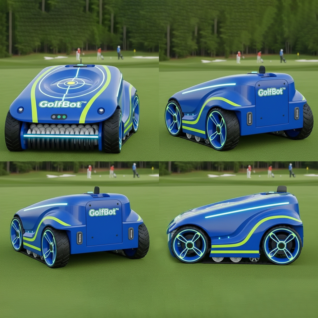 GolfBot™ - Autonomous Golf Ball Range Picker | Expert-Designed Technology