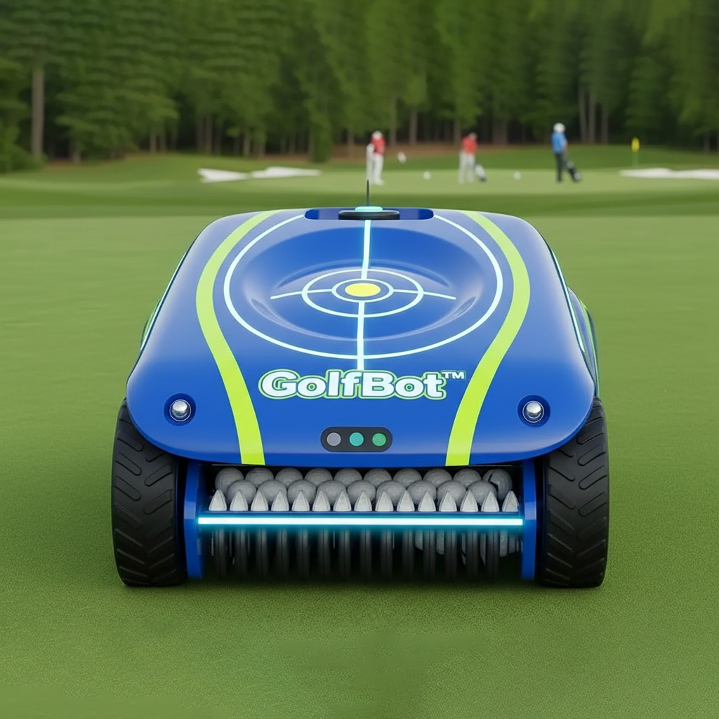 GolfBot™ - Autonomous Golf Ball Range Picker | Expert-Designed Technology