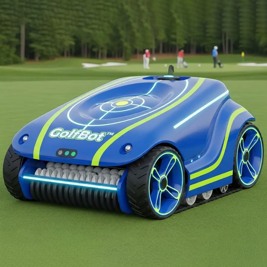 GolfBot™ - Autonomous Golf Ball Range Picker | Expert-Designed Technology