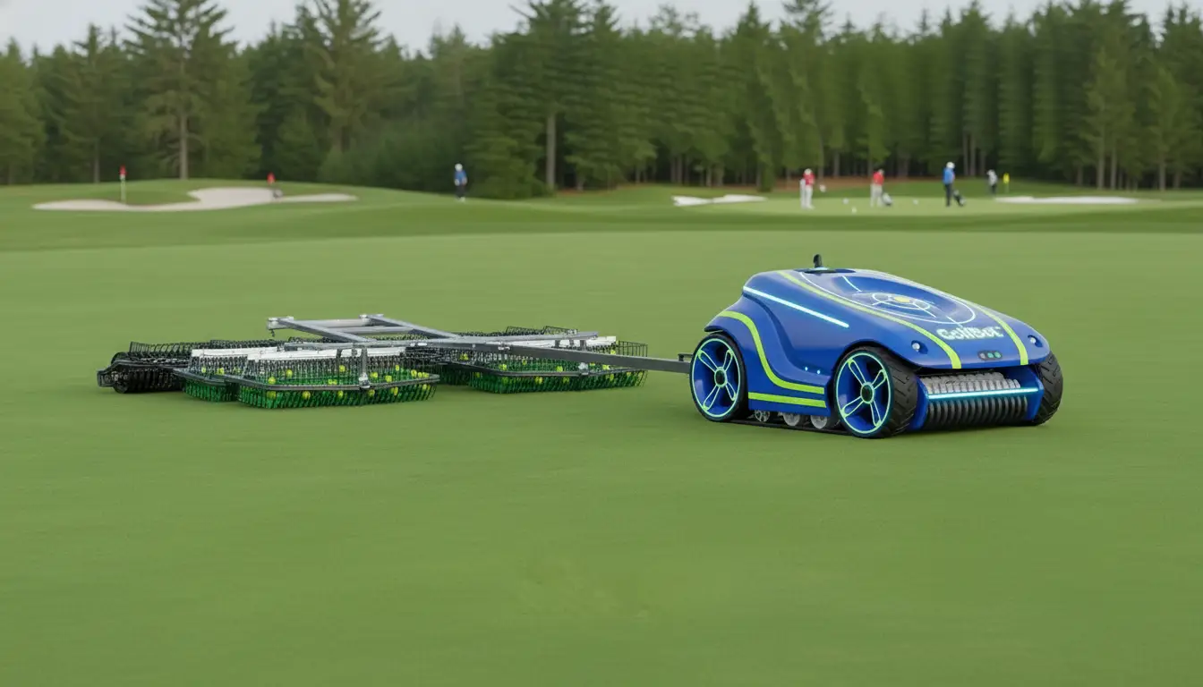 GolfBot™ - Autonomous Golf Ball Range Picker | Expert-Designed Technology