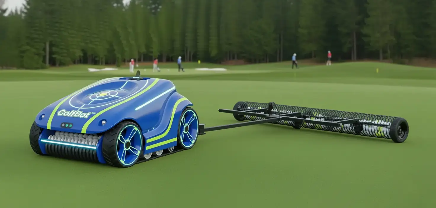 GolfBot™ - Autonomous Golf Ball Range Picker | Expert-Designed Technology